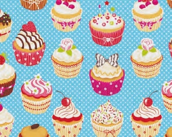 Cupcake fabric | Etsy