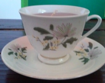 Items similar to tea cup light on Etsy