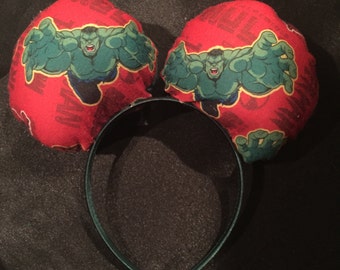 Hulk mickey | Etsy