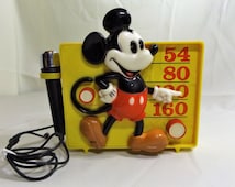 Unique mickey mouse radio related items | Etsy