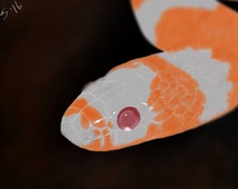 Unique albino snake related items | Etsy