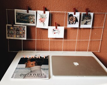 Wire memo board | Etsy