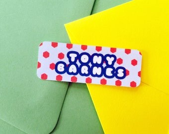 Custom name stickers | Etsy
