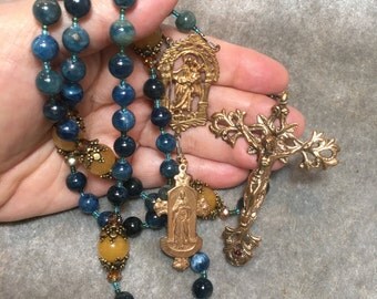 HeartFelt Rosaries Heirloom Wire-wrapped by HeartFeltRosaries