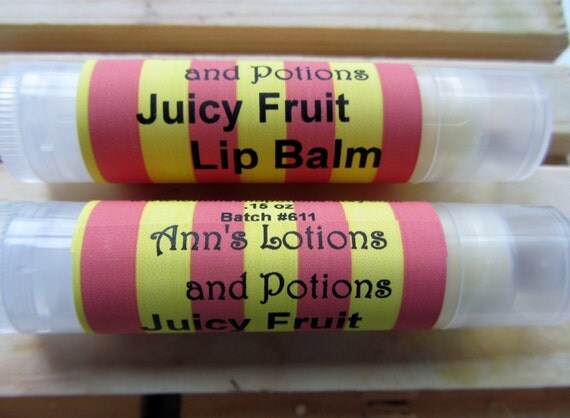 Juicy Fruit Moisturizing Lip Balm