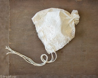 Baby Girl Hat Newborn Baby Girl Pink and Gray Earflap by EcoStreet