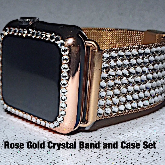 BLING APPLE WATCH BANDS & SWAROVSKI CRYSTAL by CRYSTALandBLING