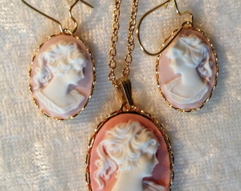 Cameo jewelry | Etsy