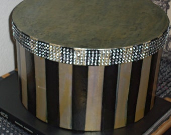 Unique decorative hat box related items | Etsy