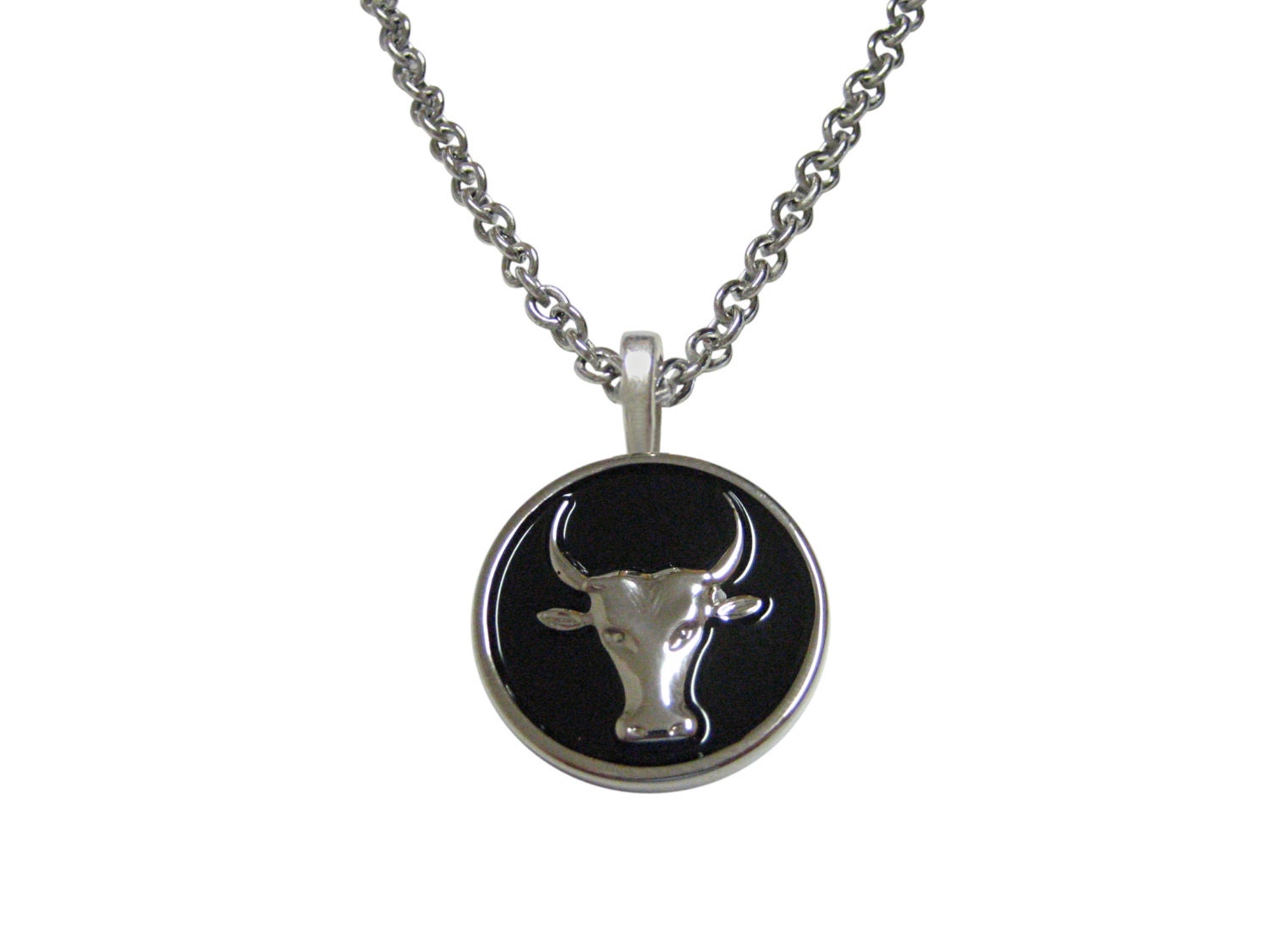 Bull Pendant Necklace