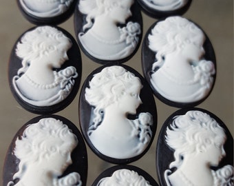 Plastic cameo | Etsy