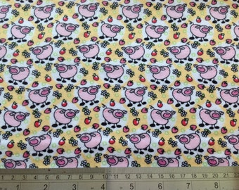 Pig fabric | Etsy