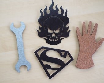 Skull kitchen decor | Etsy