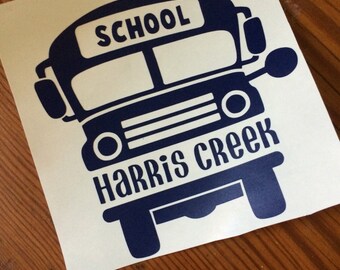 School bus stickers | Etsy