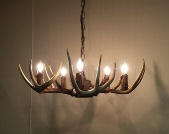 Antler chandelier | Etsy
