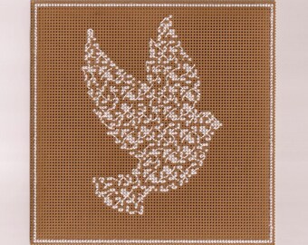 Dove cross stitch | Etsy
