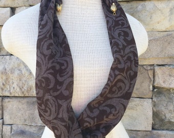 Scarf end cap | Etsy