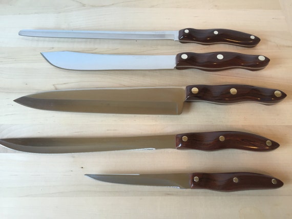 Vintage Cutco Knife Set Mid Century Cutlery and Knives with