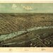 Baltimore 1822 map Poppleton Reprint by Oldmap on Etsy