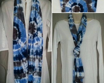 Tie dye scarf | Etsy