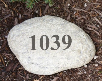 Address rock | Etsy