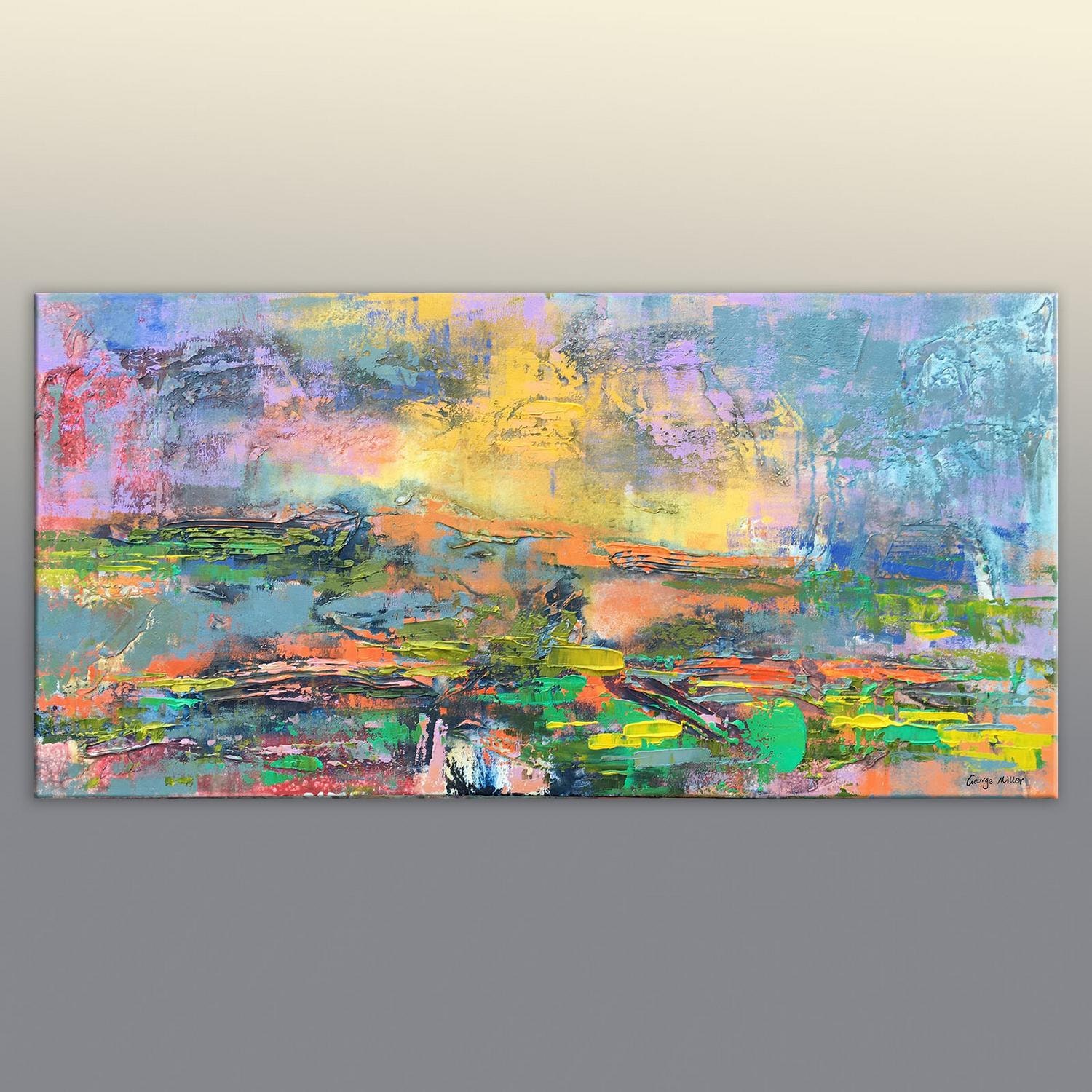 Art Painting Abstract Art Canvas Art by GeorgeMillerArt on Etsy