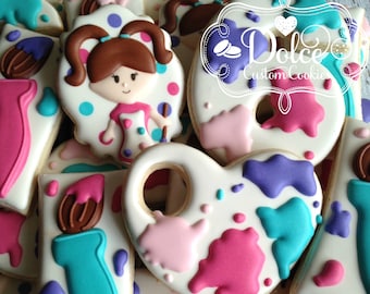 Dolce Custom Decorated Cookies by DolceCustomCookies on Etsy