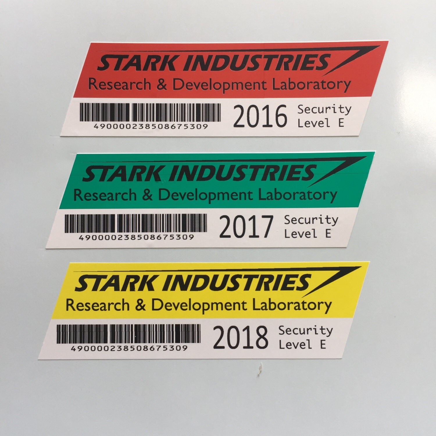 Stark Industries parking decal