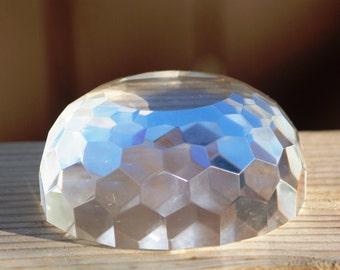 Crystal paperweight | Etsy