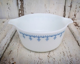 Pyrex snowflake | Etsy