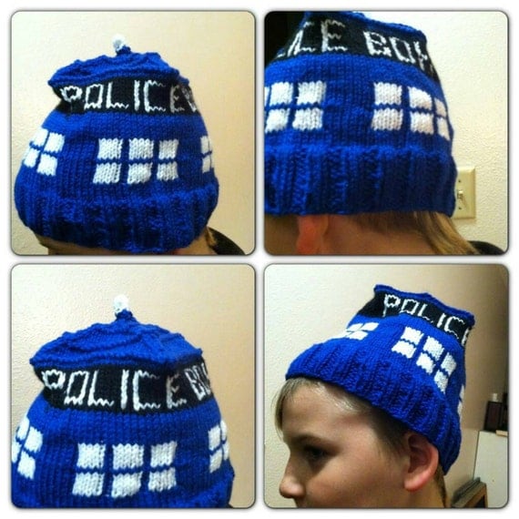 Dr.Who Tardis Winter Hat