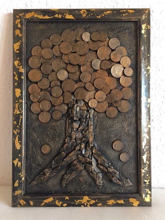 Lucky Charm Money Tree HANDMADE by IhrStyle on Etsy