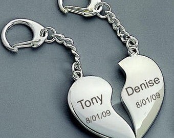 Matching key chains | Etsy