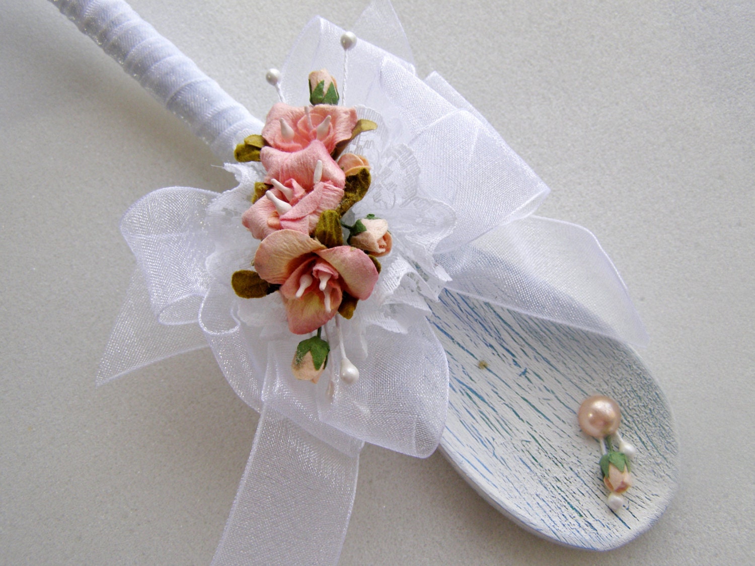 Wedding Spoon 8 Long Wooden Spoon Personalized by 4SeasonCards