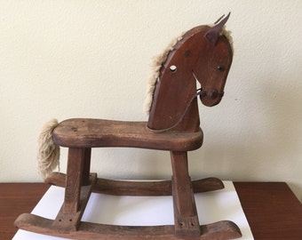 Vintage Ride On & Rocking Toys | Etsy