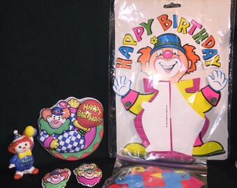 Clown cake toppers | Etsy