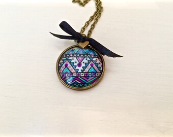 Items similar to Aztec pendant on Etsy