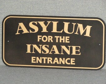 Insane asylum | Etsy