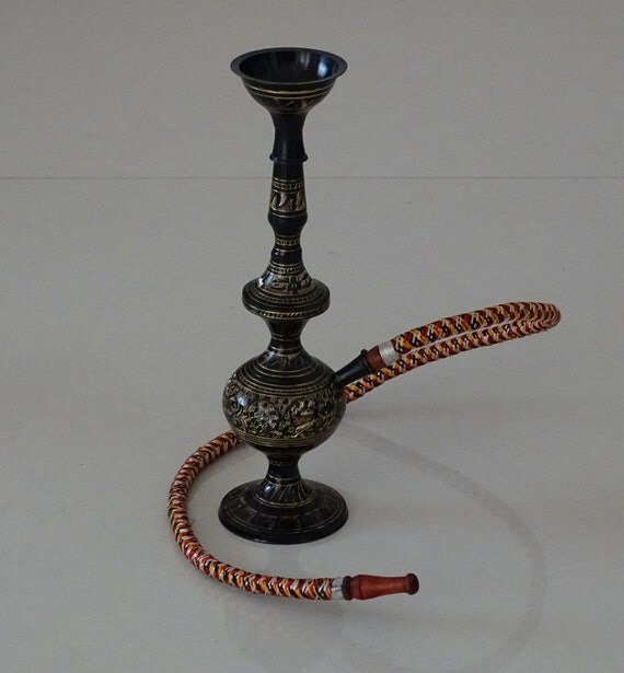 Brass Metal Hookah by fabasiaorg on Etsy