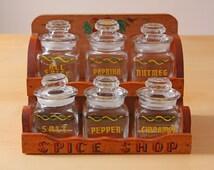 Popular items for rustic spice rack on Etsy