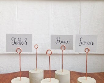 Place card holder | Etsy