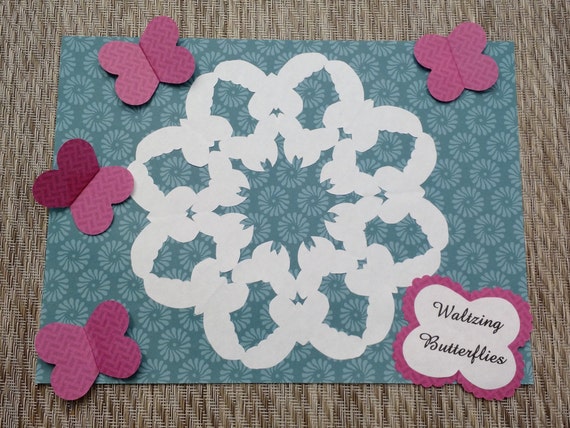 Waltzing Butterfly Snowflake Pattern By PaperFlurry On Etsy
