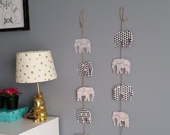 Elephant garland | Etsy