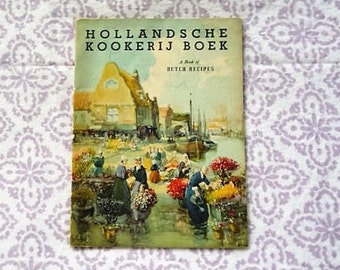 Unique dutch cookbook related items | Etsy