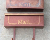 Wall mount mailbox | Etsy