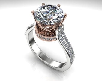 European shank ring | Etsy