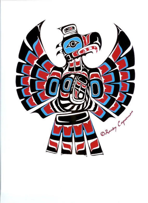 Quinault Thunderbird by NWCoastalHeritage on Etsy