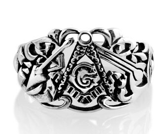 Secret society ring | Etsy