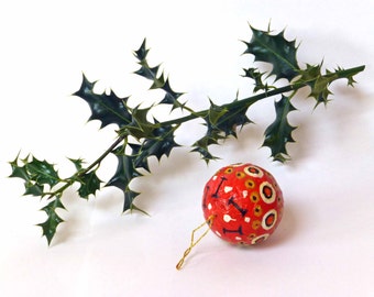 Hand painted bauble | Etsy