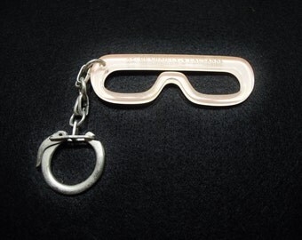 Glasses keychain | Etsy